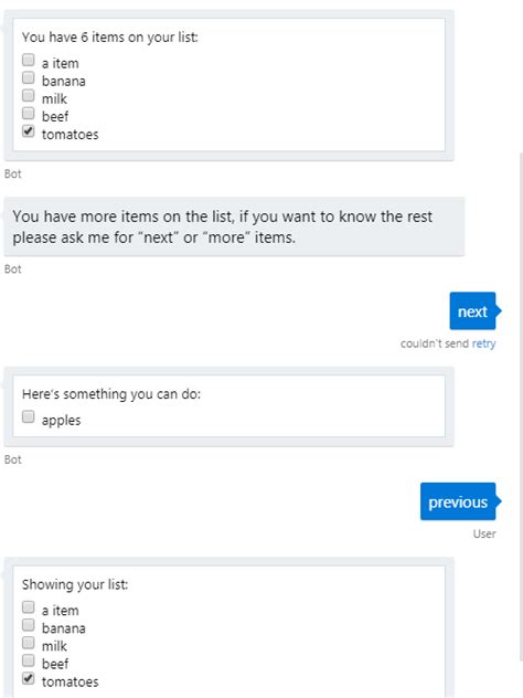 p1 next previous not work in skills · issue 264 · microsoft