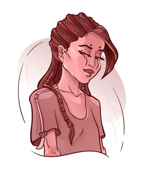 Sketches Anime Girl With Braids