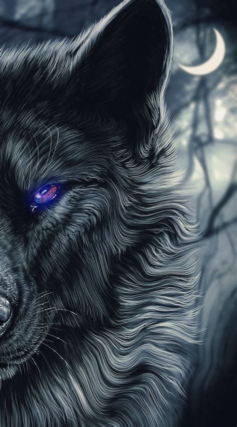 100 Black Wolf Wallpapers