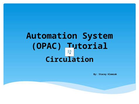 pptx automation system opac tutorial dokumen tips