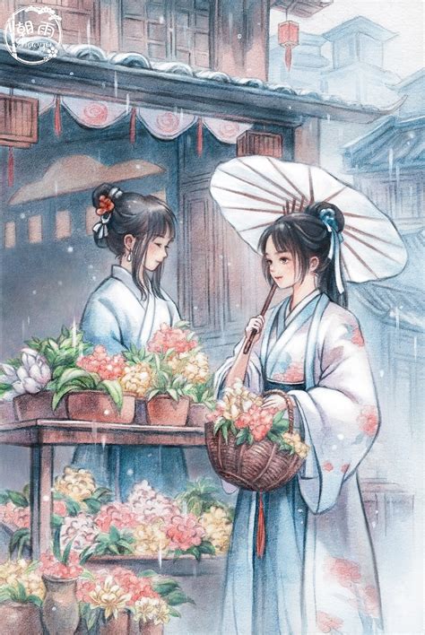 那些古诗里的人间烟火 画画的朝雨 站酷zcool