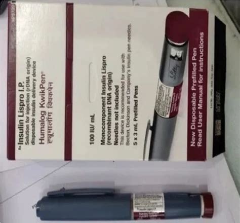 Humalog Kwik Pen At Rs 3500 Piece ह्यूमालॉग In Nagpur Id 2852741993997