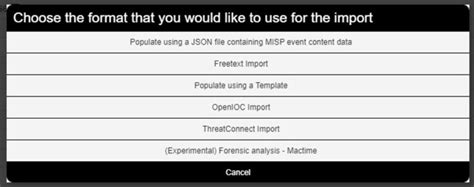 Threat Intelligence With MISP Part Creating Events Kraven Security