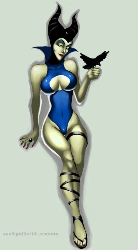 Sexy Big Breast Maleficent