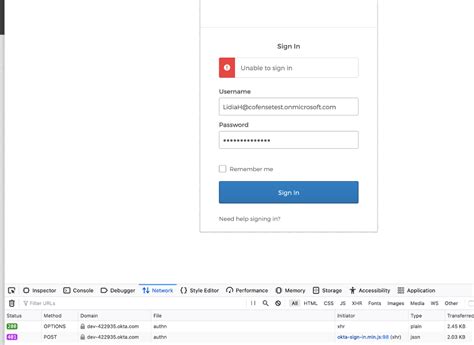 401 Unauthorized Code Sign In Widget Questions Okta Developer Community