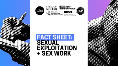 Fact Sheet Understanding The Differences Between Sexual Exploitation