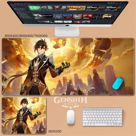 Genshin Impact Mouse Pad Collection For Travelers Genshin Star