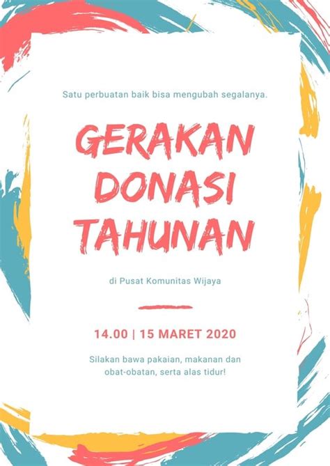 Contoh Poster Iklan Profesional Gratis Canva