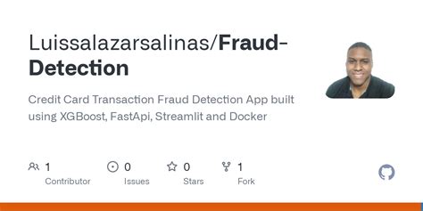 Github Luissalazarsalinasfraud Detection Credit Card Transaction Fraud Detection App Built