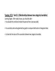 Understanding Relationships Between Two Categorical Variables Course Hero