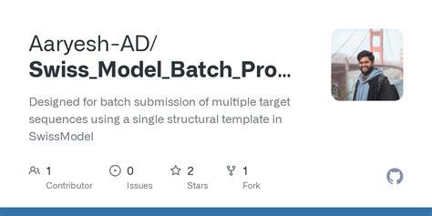 Github Aaryesh Adswissmodelbatchprocessor Designed For Batch Submission Of Multiple