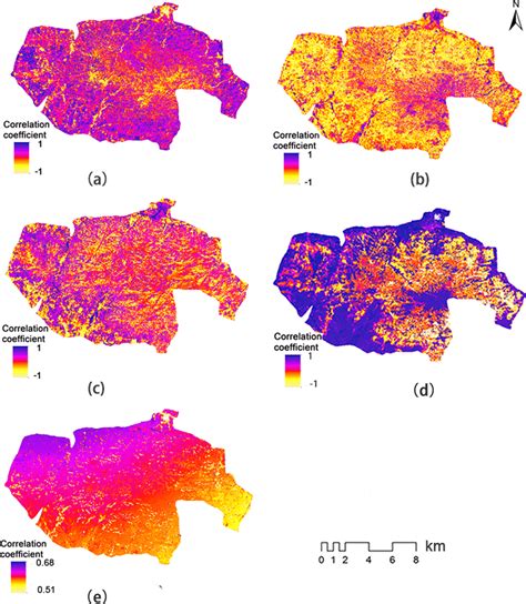 Correlation Coefficient Between Meteorological Factors And Ecosystem