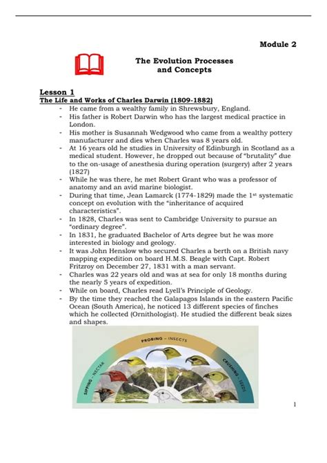 The Evolution Process And Concepts Sess 113 Stuvia Us