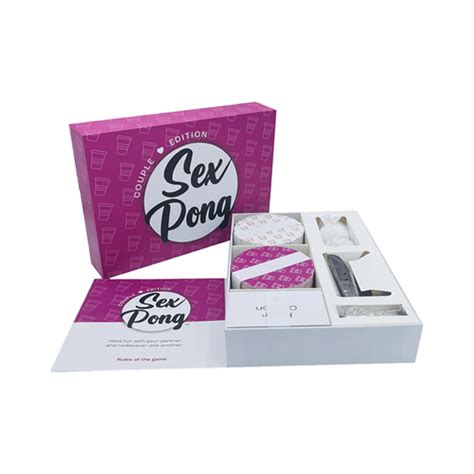 Sex Pong Game Anglais Eros Et Compagnie Boutique érotique Sex Shop