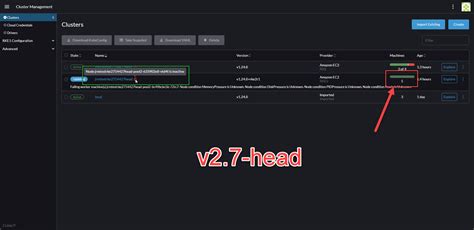 rke2 cluster management machines bar and count not updating when a