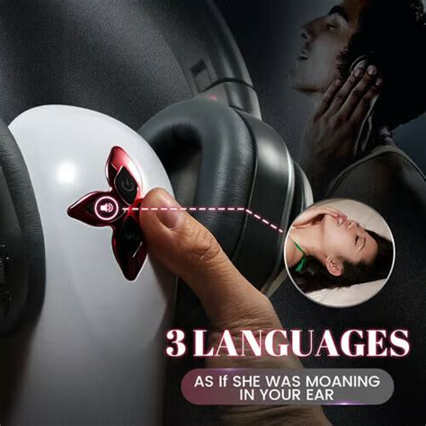 Allure Split Design Breast Vulva Entry Suction Vibrations Languages Automatic