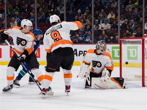 Canucks Vs Flyers What We Learned From Their 6 2 Win The Province