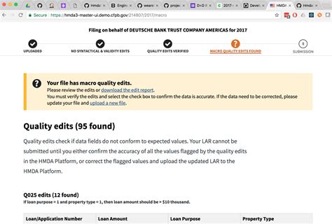 Quality Edits Page Bug Issue Cfpb Hmda Platform Ui GitHub