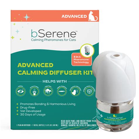 Bserene Advanced Cat Calming Diffuser Kit