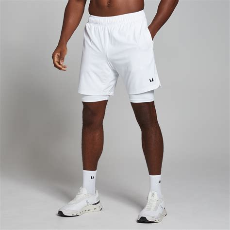 Mp 2 In 1 Training Shorts Til Mænd Sort Myprotein Dk
