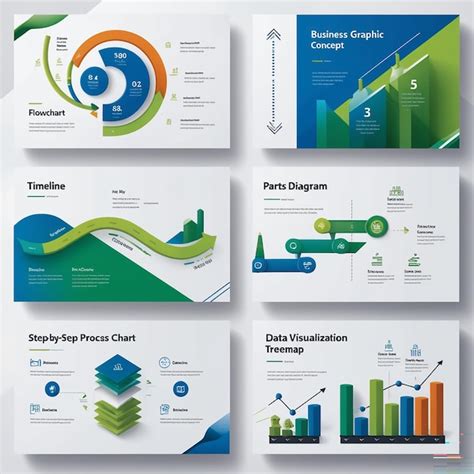 Graphs And Charts Statistic And Data Iinfographic Business Concept With