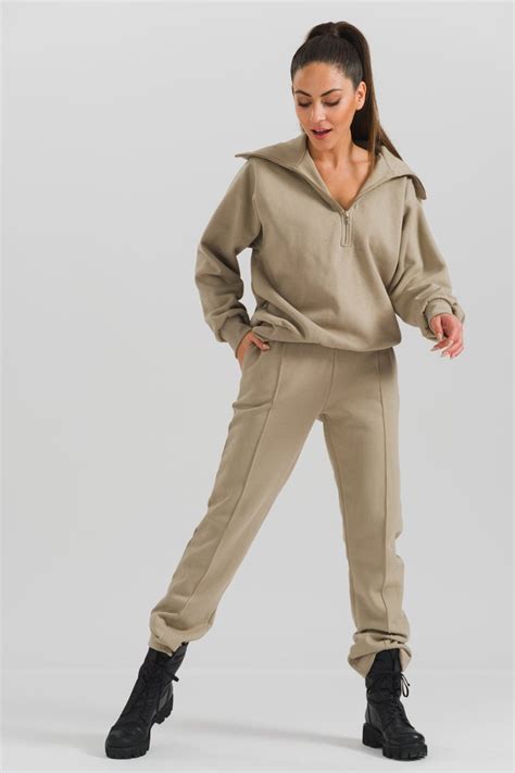 Organic Cotton Set Of Two 2 Piece Set Loungewear Fleece Hoodie And