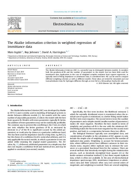 pdf the akaike information criterion in weighted regression of