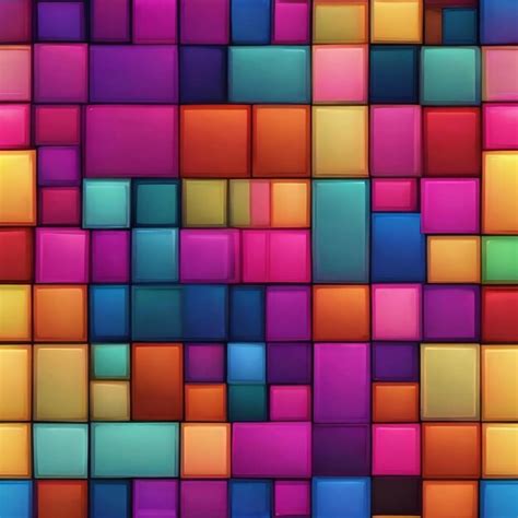 Premium Photo A Seamless Pattern Of Colored Squares And Squares Premium Photo A Seamless Pattern Of Colored Squares And Squares