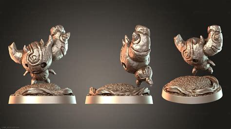 Chibi Funko Trapper Lodge Kodama Chibi6014 3d Stl Model For Cnc