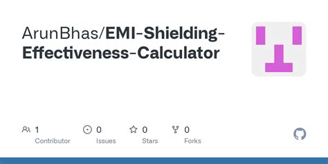 Github Arunbhasemi Shielding Effectiveness Calculator