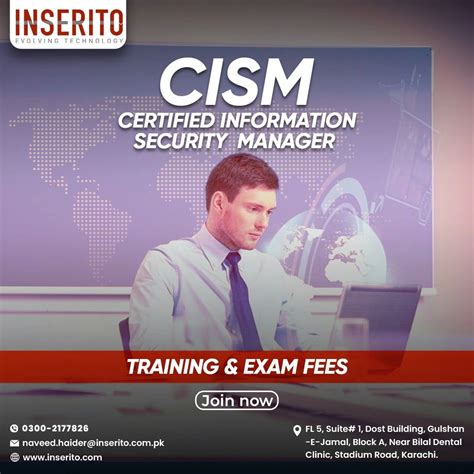 Cism Training And Certification The Way Forward The Cism Accreditation… Syed Naveed Haider