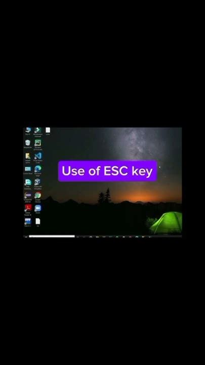 Use Of Esc Key On Keyboard Ytshorts Trending Computerscienceexprt Computer Youtube
