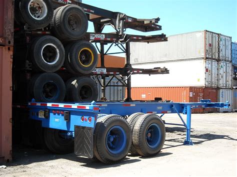 Trs Sells Rents Repairs 20ft Long Slider And Flushback Container Chassis