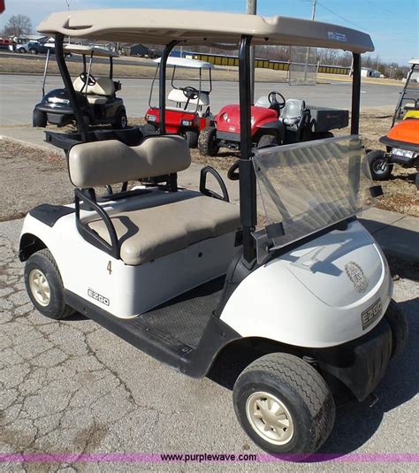 Ez Go RXV Golf Cart In Iola KS Item AO Sold Purple Wave