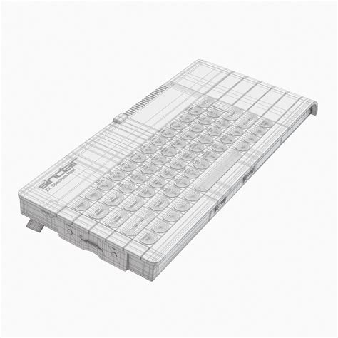 Zx Spectrum Next Sinclair 3d Model By Artpolka