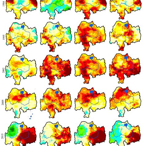 Spatial Patterns Of Meteorological And Agricultural Droughts For