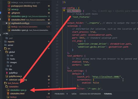 Nightwatchjs How To Use Correctly Filtering On Nightwatchjs Stack