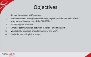 Proposal MSP Program PPT