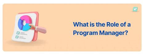 What Is The Role Of A Program Manager