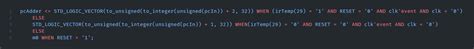 Increment And Decrement Counter In Two Processes VHDL