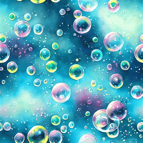 Water Bubbles Background Illustration