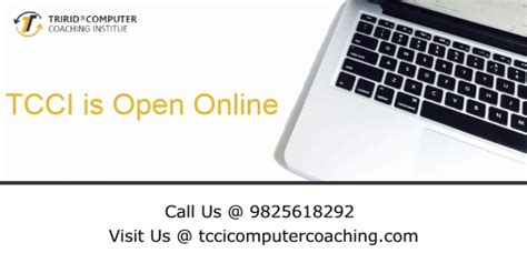 Tcci Is Open Online Tccicomputercoaching