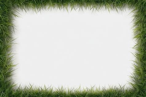 Premium Photo Green Nature Grass Border Frame With A Shadow Effect