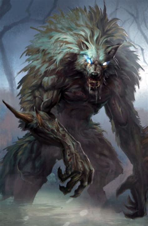 Werewolf Dark Fantasy Art Fantasy Art Werewolf Art