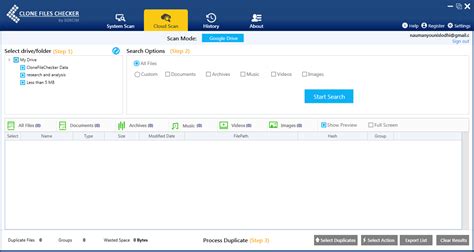 Google Drive Duplicate Finder Feature Clone Files Checker
