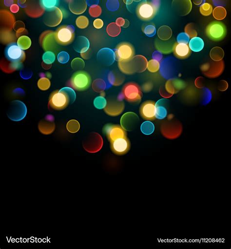 Abstract Background With Bokeh Effect Royalty Free Vector