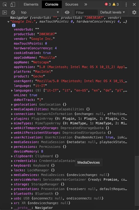 Selenium How To Inject Javascript On Chrome To Modify Navigator