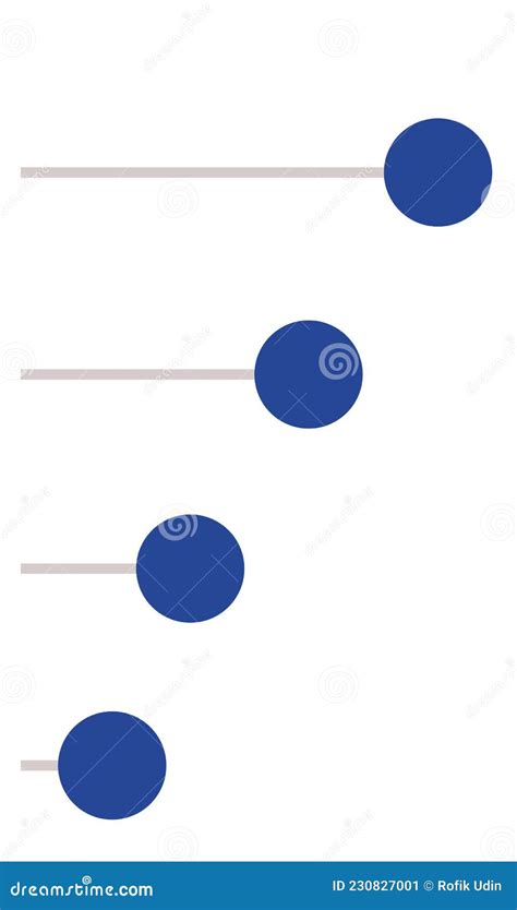 Vector Illustration Of Flat Design Lollipop Chart Template Stock Vector Illustration Of Vector