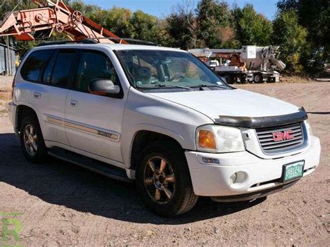 2002 Gmc Envoy Slt 4wd Suv Roller Auctions