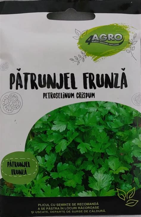 Seminte Patrunjel Frunza Gigante Ditalia 50g